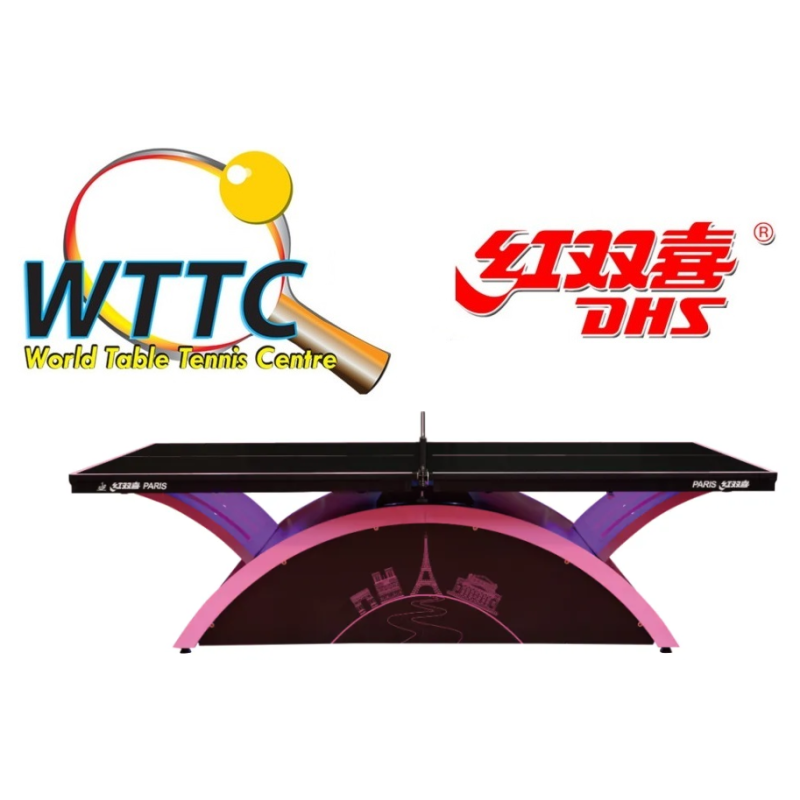 Double Happiness Rainbow Competition 25MM Table Tennis Table PARIS ...