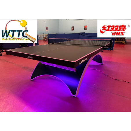 Double Happiness Rainbow Competition 25MM Table Tennis Table PARIS ...
