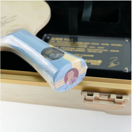 DHS Ma Long W968 Classic Table Tennis Blade + Rubber Gift Box Special ...